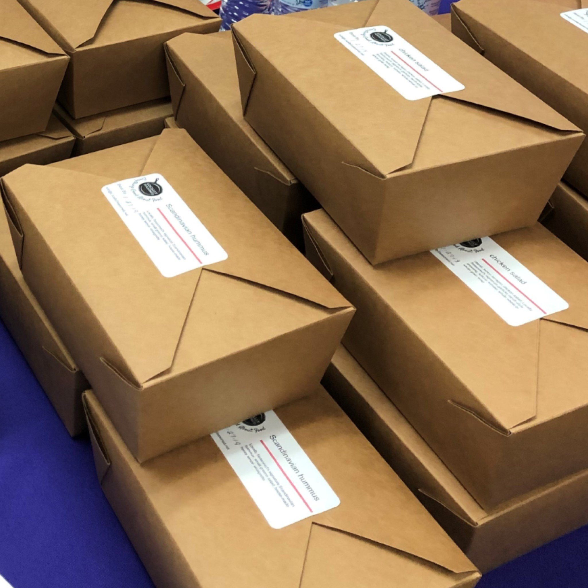 Boxed Lunch Catering Seattle | Fresh Individual Meals